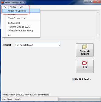 CFAL-NetCIL Client Update Instructions